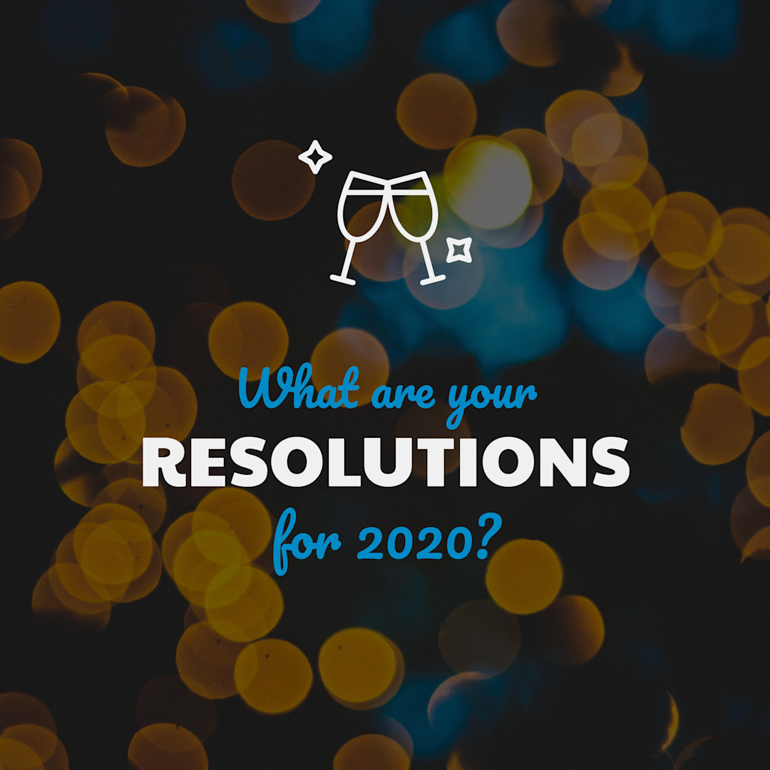 What are your resolutions for 2020? | Templates | Stencil